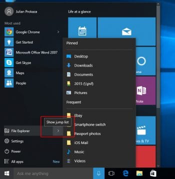 Windows 10 Start Menu: Things you might not know | Bond High Plus